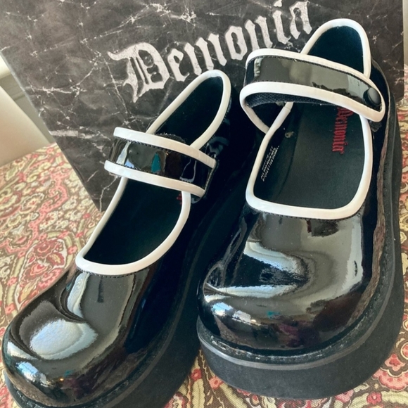 Demonia | Shoes | Demonia Sprite Mary Jane Worn Twice No Box | Poshmark